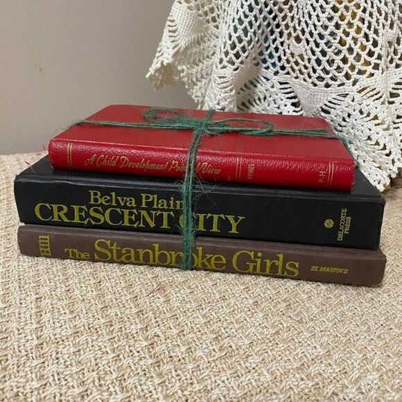 Accents | Vintage Book Stack Decor | Poshmark
